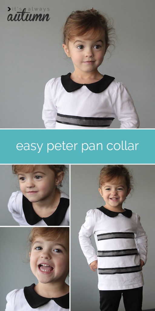 easy peter pan collar tutorial - It's Always Autumn