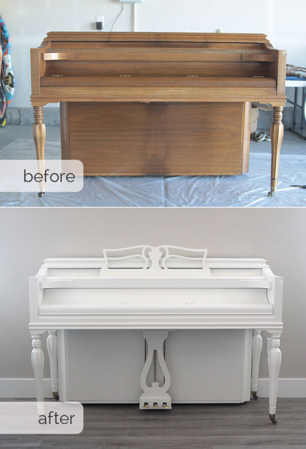 how to paint your piano the easy way - It's Always Autumn