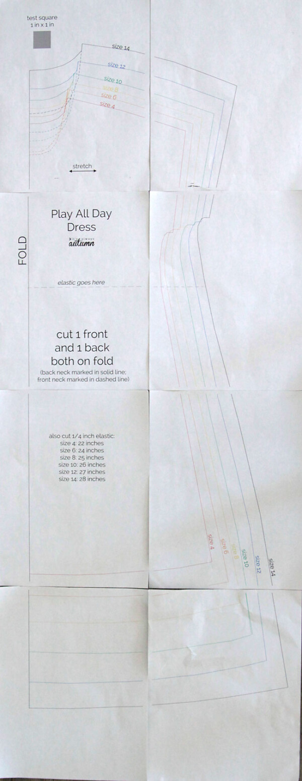 the play-all-day dress: free girls' dress pattern in 6 sizes - It's ...