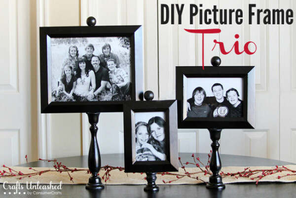 20 best DIY picture frame tutorials - It's Always Autumn