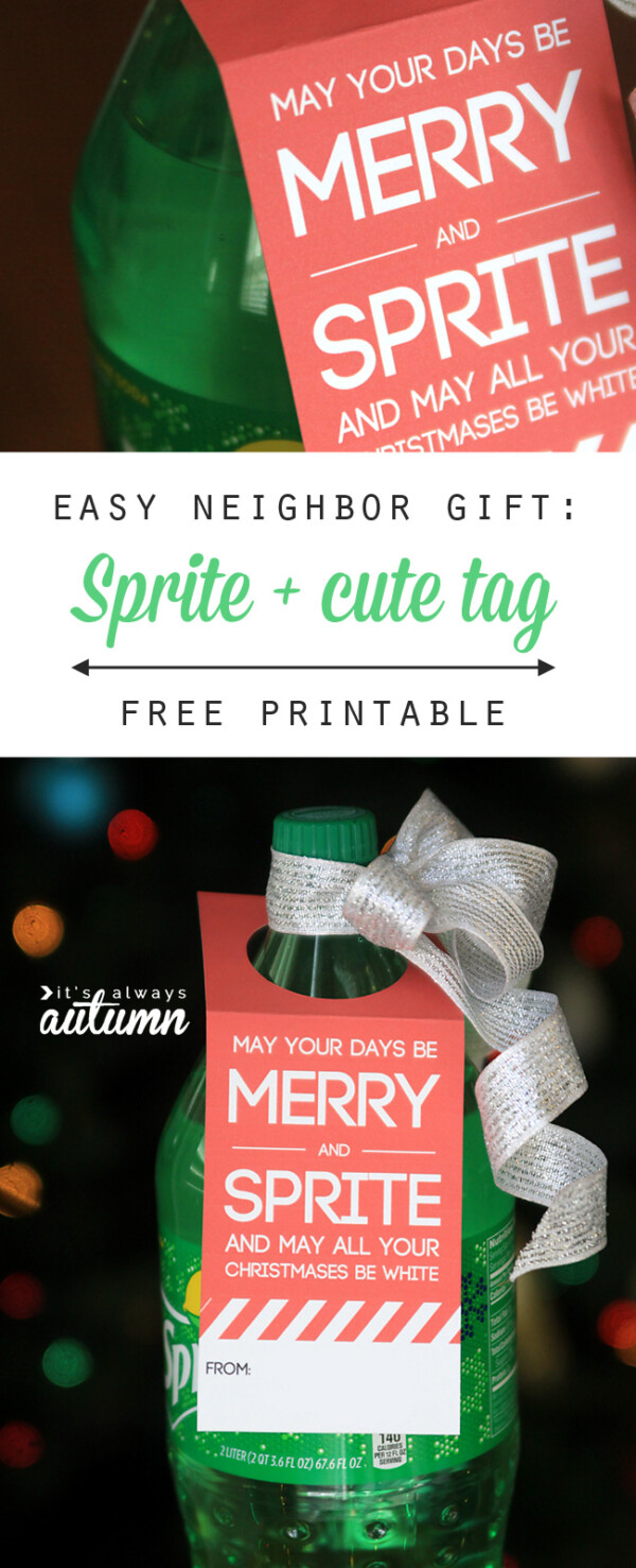easy neighbor gift idea: Merry & Sprite - It's Always Autumn