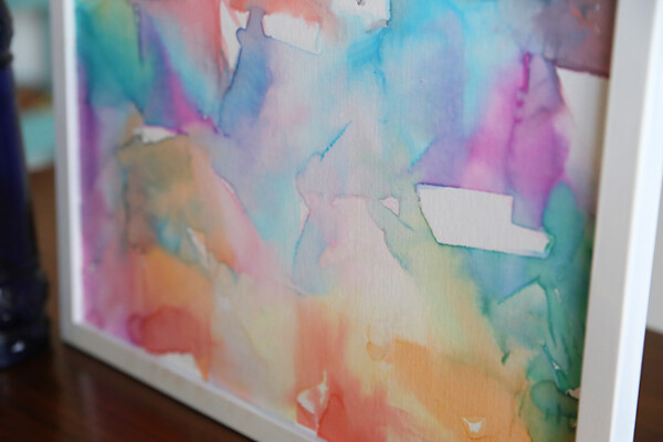 Easy + gorgeous tissue paper art {perfect for kids!} - It's Always Autumn