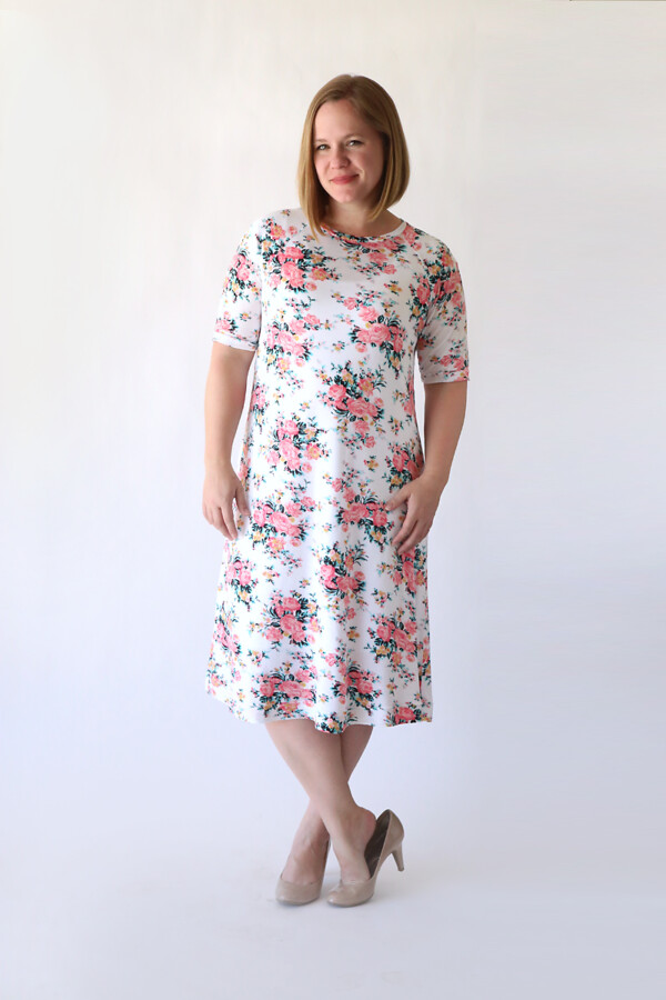 the easy tee swing dress | simple sewing tutorial - It's Always Autumn