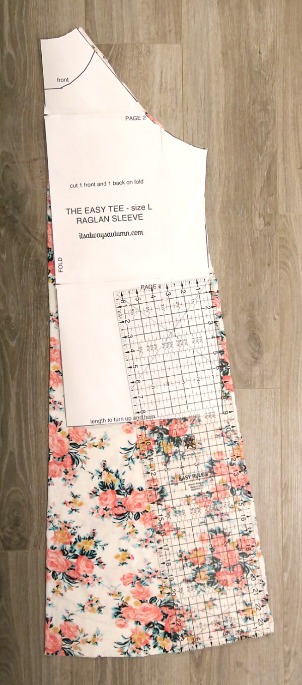 the easy tee swing dress | simple sewing tutorial - It's Always Autumn