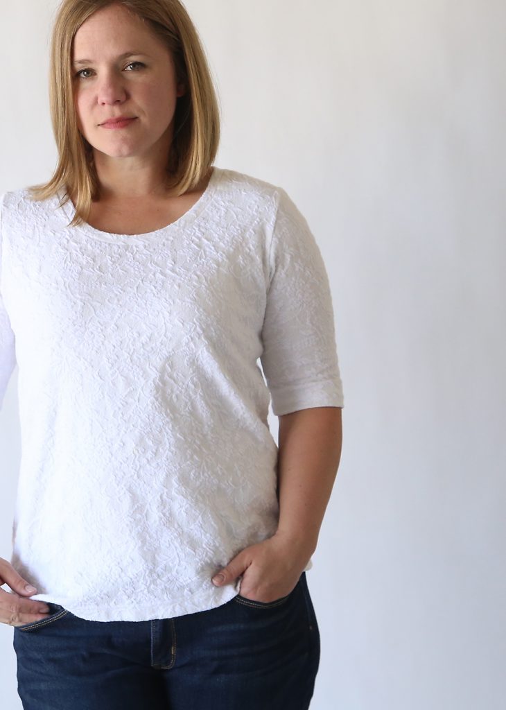 the classic tee free pattern | elbow length sleeves - It's Always Autumn