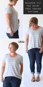 the classic tee in a relaxed fit | easy sewing tutorial - It's Always ...