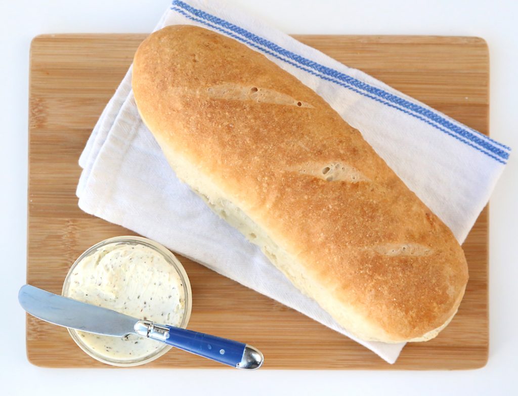 Amazing homemade french bread and garlic spread - It's Always Autumn