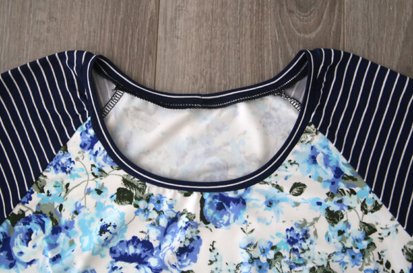 free raglan tee shirt sewing pattern {women's size large} - It's Always ...