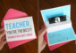 DIY teacher appreciation pop up gift card holder - It's Always Autumn