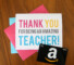 DIY teacher appreciation pop up gift card holder - It's Always Autumn