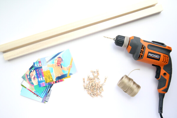 DIY clothespin picture hanger - It's Always Autumn