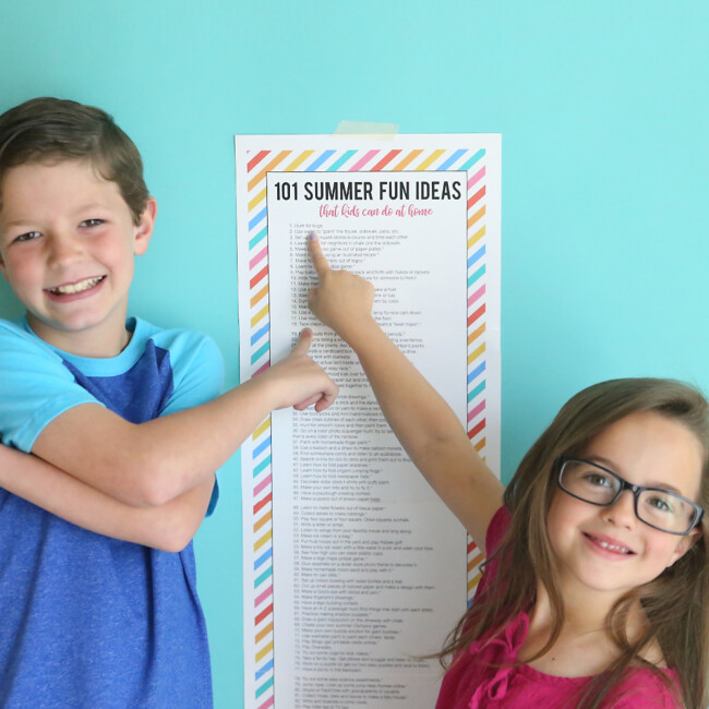 101 Fun Summer Activities for Kids - It's Always Autumn