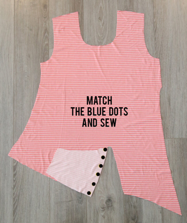 The Twist Knot Tee free sewing pattern - It's Always Autumn