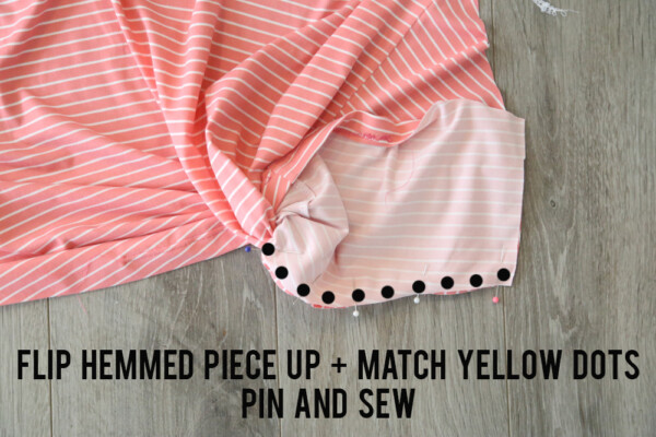 The Twist Knot Tee free sewing pattern - It's Always Autumn