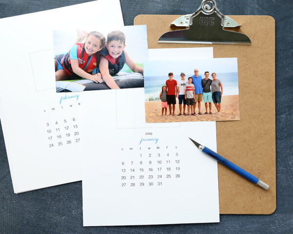 Make a personalized 2020 photo calendar {free templates} - It's Always ...
