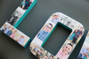 Photo collage letters {fun way to decorate with pictures} - It's Always ...