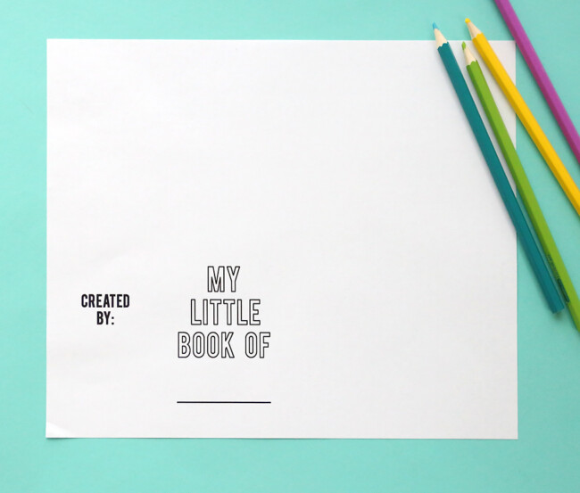 Foldables: Make an 8-page mini book from one sheet of paper! - It's ...