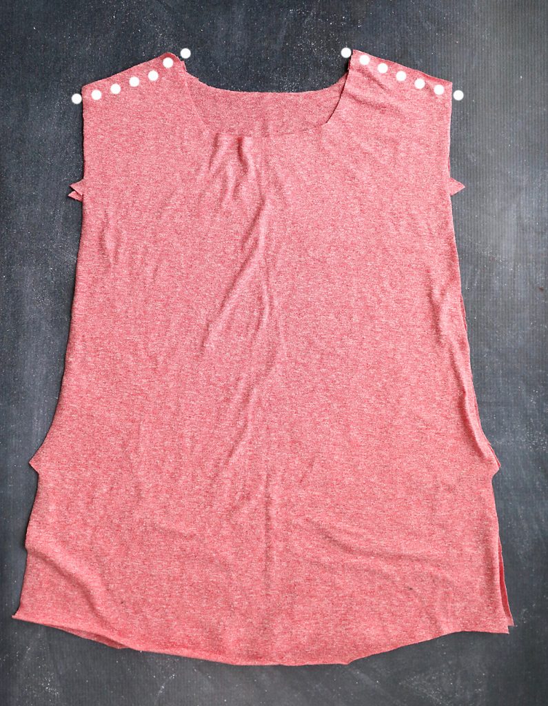 The waterfall top pattern for girls {how to sew a ruffle shirt} - It's ...