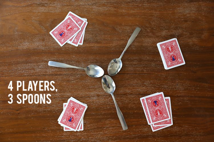 How to play spoons {easy + HILARIOUS card game} - It's Always Autumn