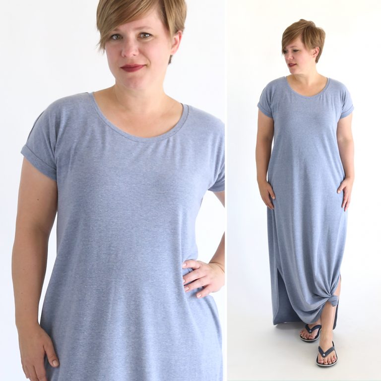 how to sew a maxi dress | easy instructions to make a maxi dress