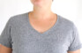 How to make a v-neck t-shirt {sewing pattern and tutorial} - It's ...