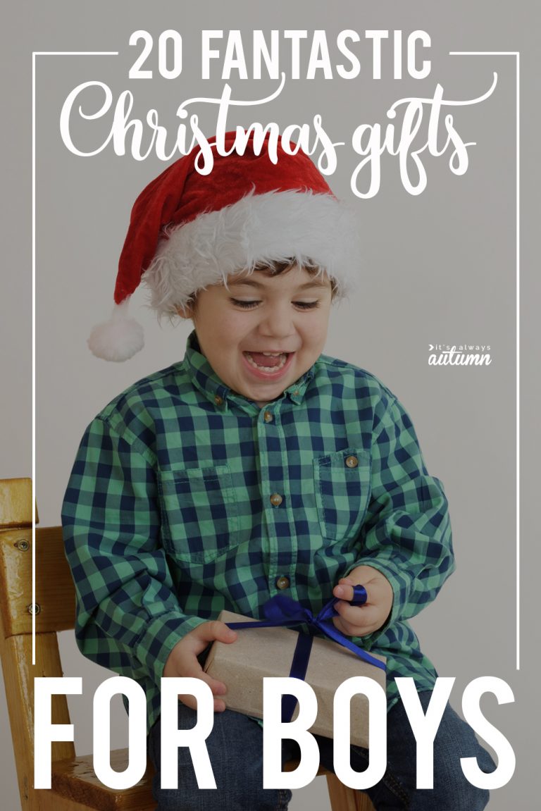 The 20 BEST Christmas gifts for boys! - It's Always Autumn