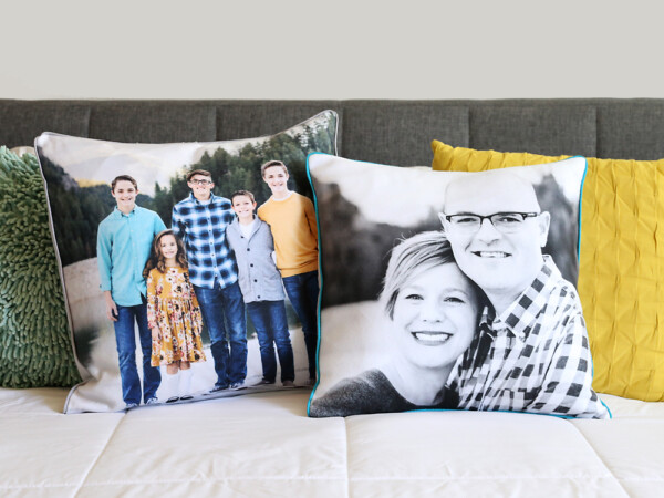 How to make gorgeous personalized photo pillows - It's Always Autumn