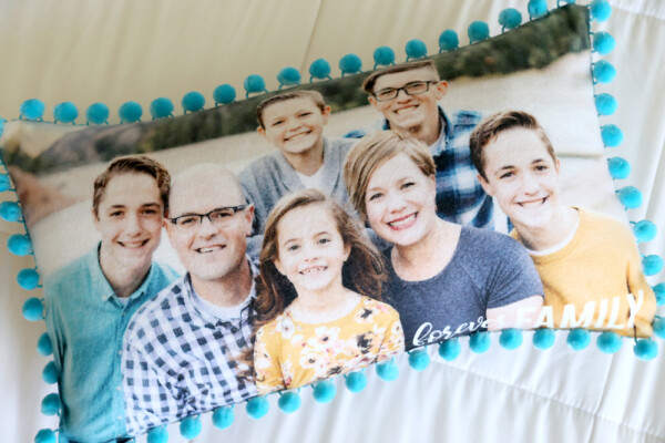 How to make gorgeous personalized photo pillows - It's Always Autumn