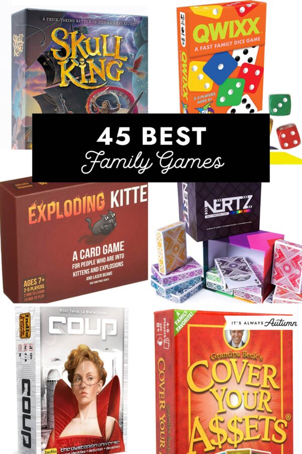 45 Favorite Family Games for All Ages - It's Always Autumn