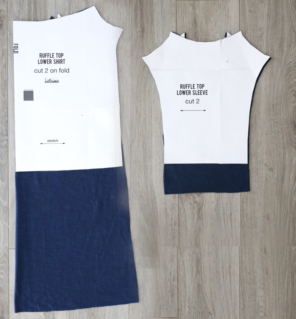 Girls' ruffle dress free sewing pattern - It's Always Autumn