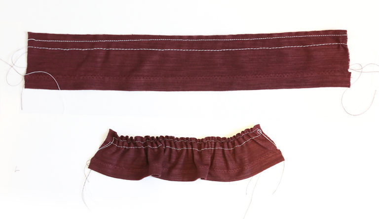 Girls' ruffle top free sewing pattern - It's Always Autumn