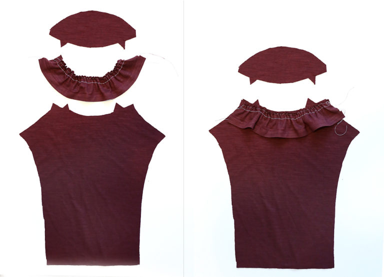 Girls' ruffle top free sewing pattern - It's Always Autumn