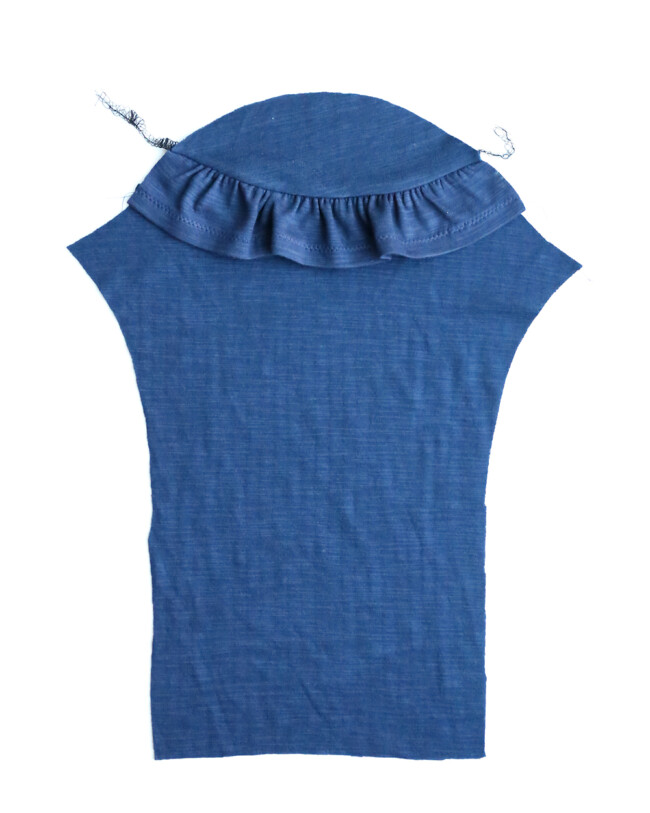 Girls' ruffle top free sewing pattern - It's Always Autumn
