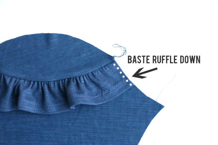 Girls' ruffle top free sewing pattern - It's Always Autumn