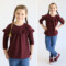 Girls' ruffle top free sewing pattern - It's Always Autumn