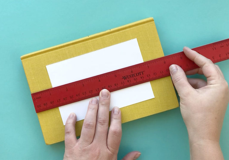 DIY book picture frame - easy photo craft idea