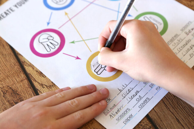 Create your own ULTIMATE rock paper scissors game - It's Always Autumn