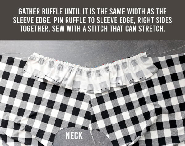 The Everyday Dress sewing pattern + ruffled sleeves - It's Always Autumn