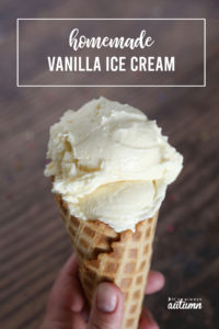 How to make homemade ice cream + step by step video - It's Always Autumn