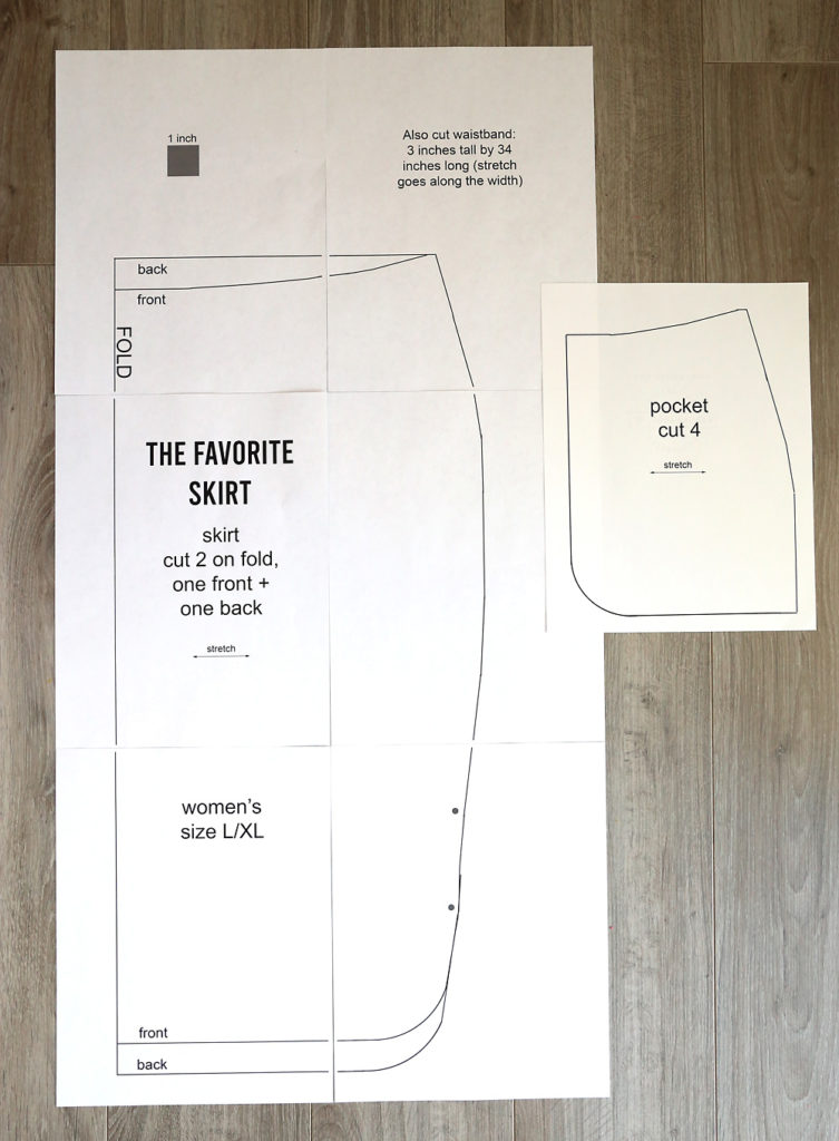 How to make a skirt {the Favorite Skirt sewing pattern} - It's Always ...