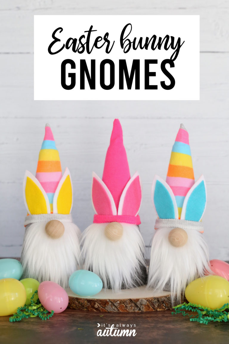 How to make Easter Gnomes (DIY sock gnomes) - It's Always Autumn