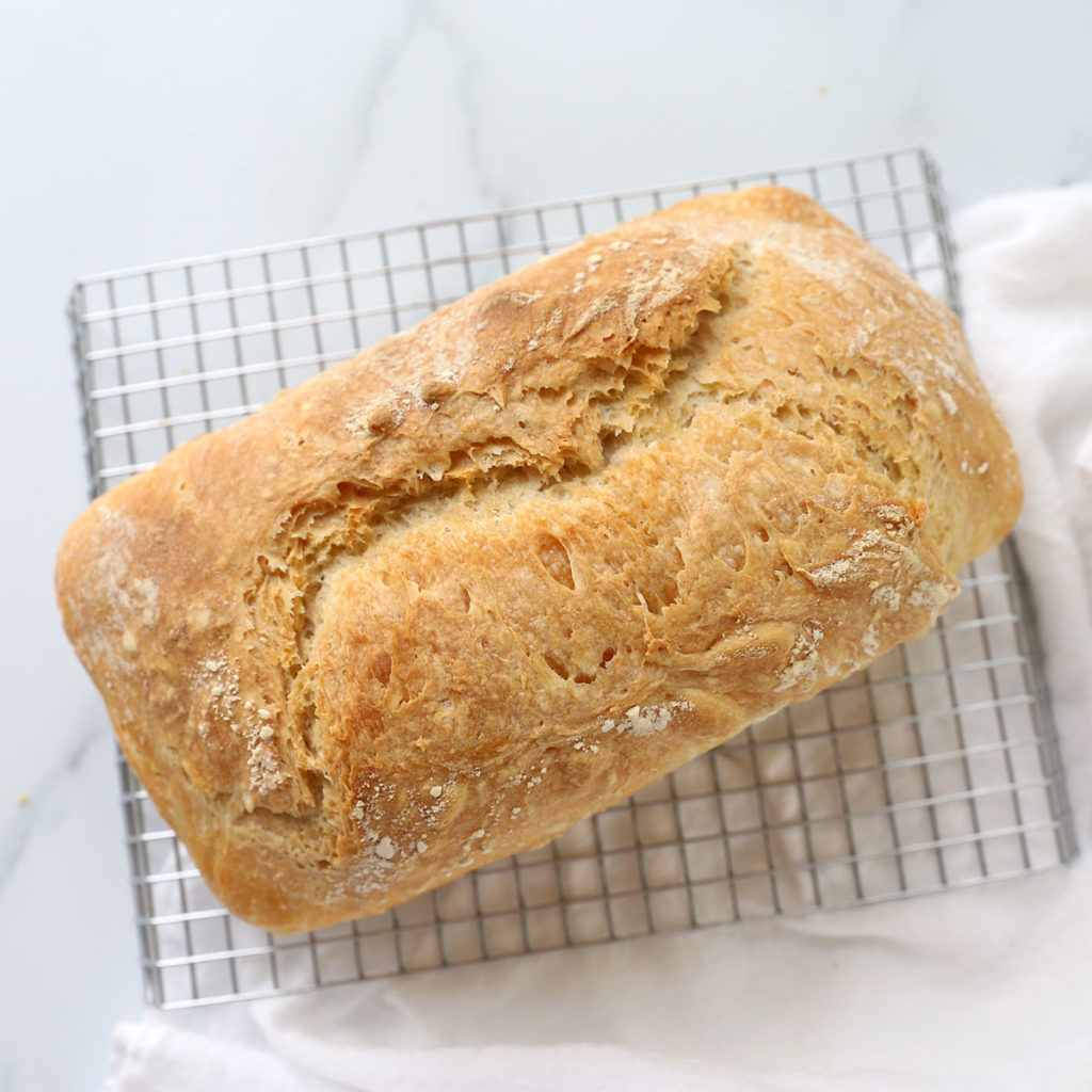 4 Ingredient Stuck at Home Bread {insanely easy bread recipe} - It's ...