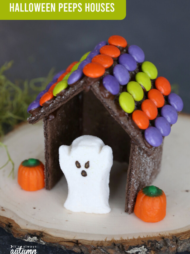 Super Easy Halloween “Gingerbread” House Story - It's Always Autumn