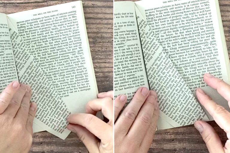 How to make a Folded Book Christmas Tree - It's Always Autumn