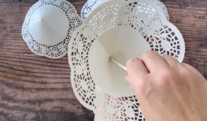 Make Paper Doily Christmas Trees {w/Dollar Store supplies} - It's ...