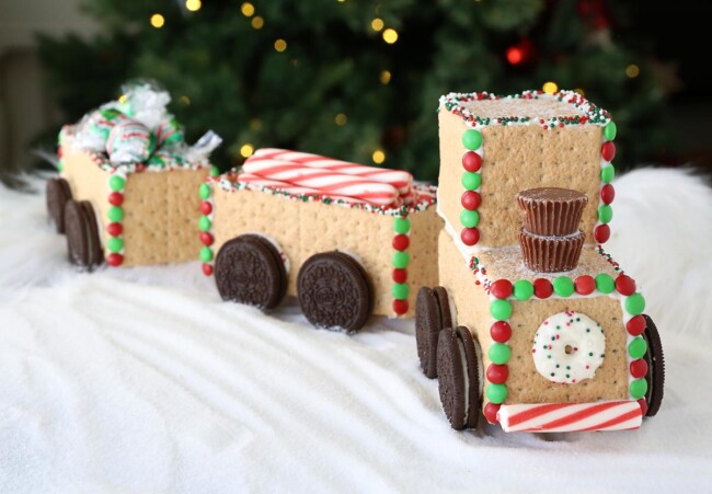 How to make a Christmas Candy Train - It's Always Autumn