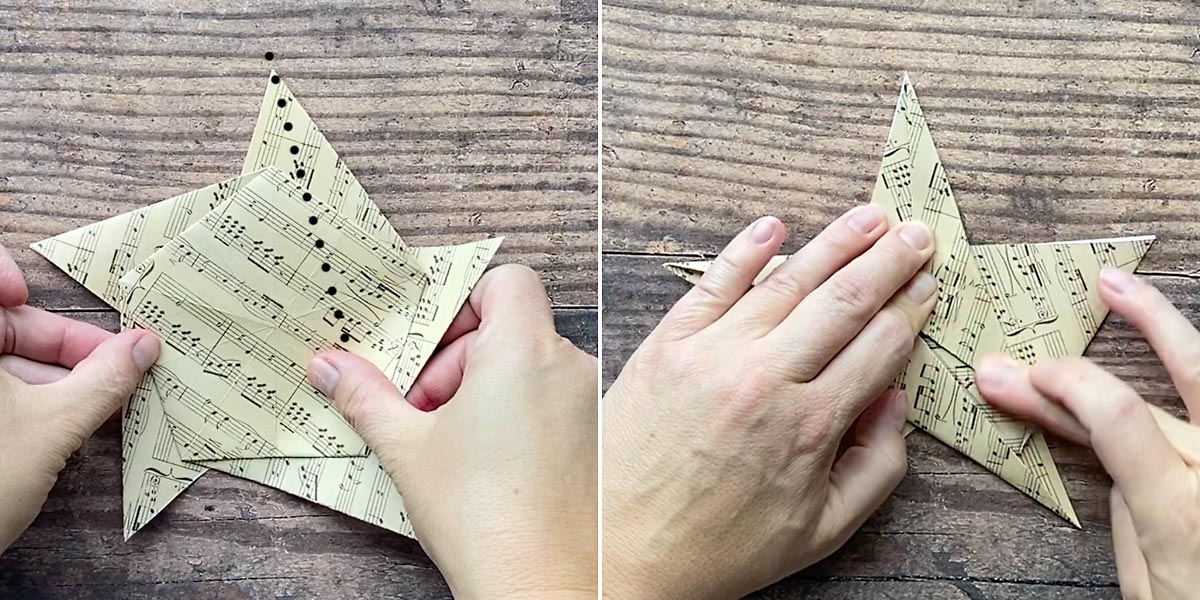 Fold an Origami Star {in 5 simple steps} - It's Always Autumn