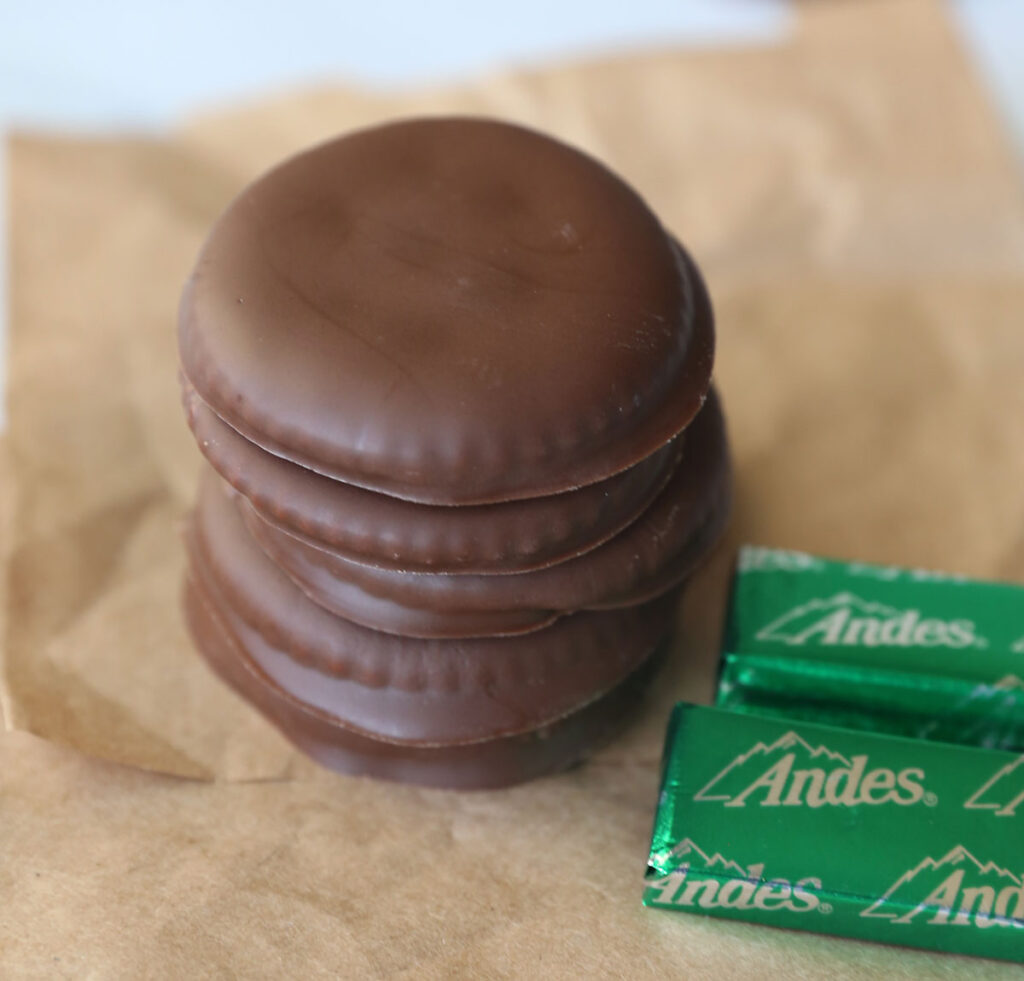 Homemade Thin Mints {Only 2 Ingredients} - It's Always Autumn