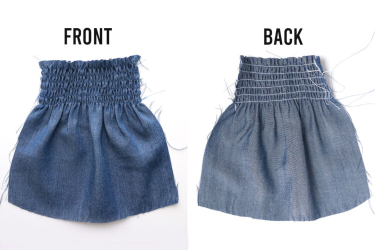 How to Smock Fabric with Elastic Thread - {It's Always Autumn}