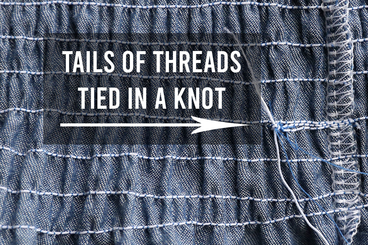 How to Smock Fabric with Elastic Thread - {It's Always Autumn}